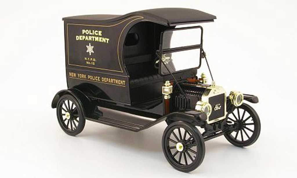 1:18 Eagle Collectibles Ford Model T 'Police Paddy Wagon NYPD ...