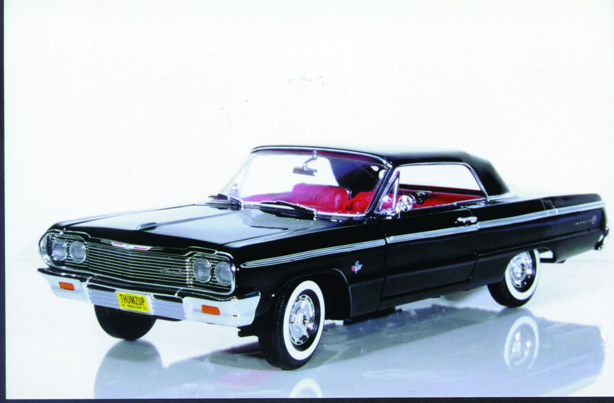 1:18 Ertl Chevy Impala '64 SS 409 HT black – Cameron’s Model Cars