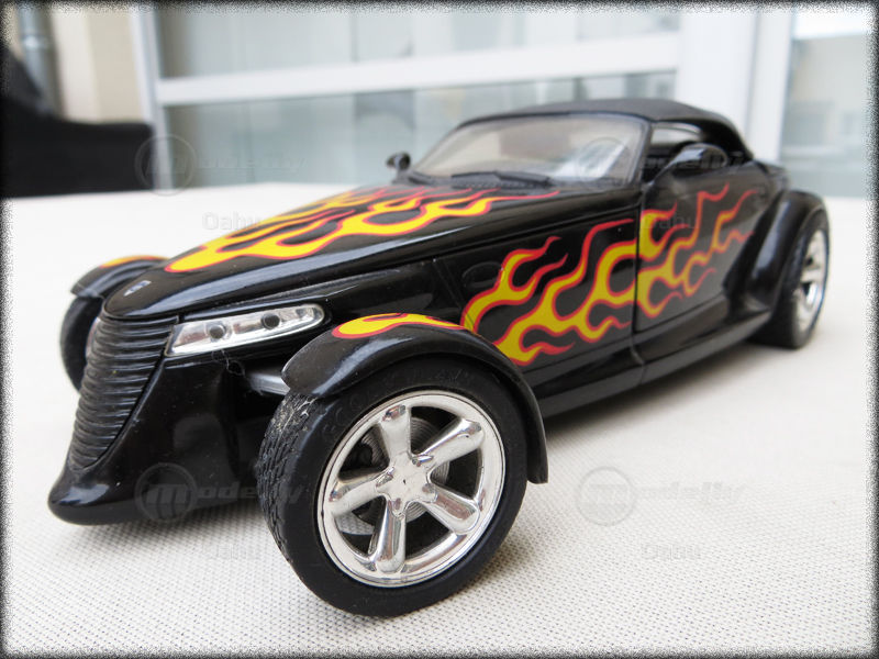 1:18 Anson Plymouth Prowler Hot Rod w/ Flames – Cameron’s Model Cars