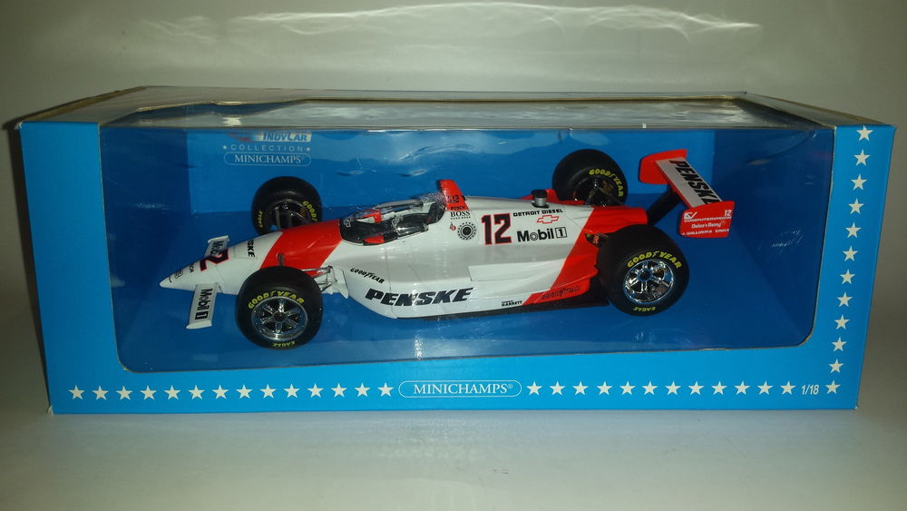 1:18 Minichamps Penske PC22 Chevy #12 Tracy 'Marlboro' Speedway Setup ...